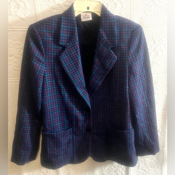 Bleyle | Jackets & Coats | Vintage 8s 90s Blazer By Bleyle Ladies Size ...